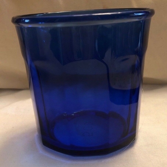 Dining | Vintage Luminarc Arcoroc Cobalt Blue Glass Panel 50ml 14oz ...